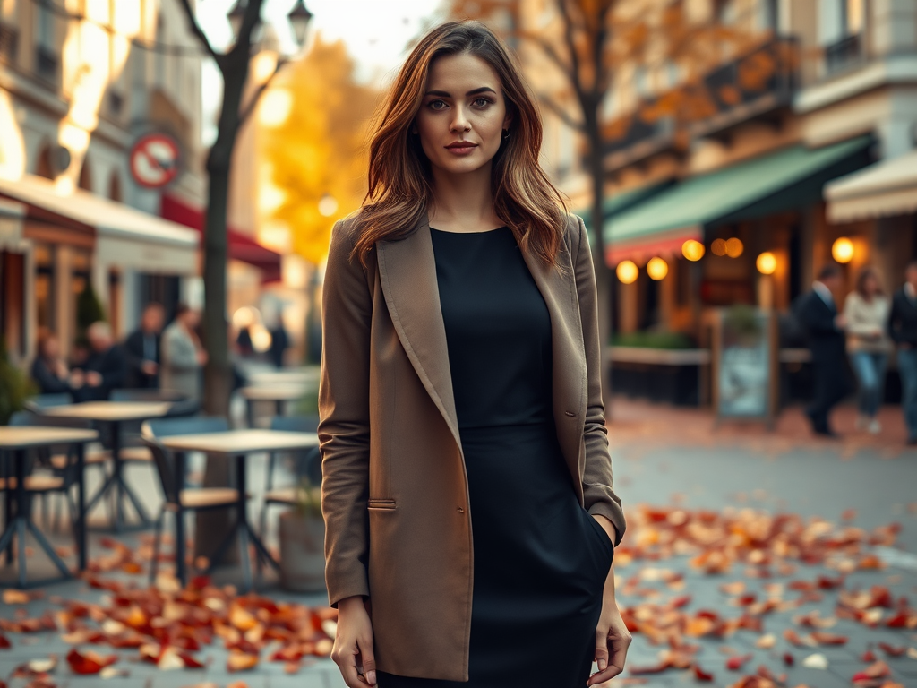 Les vestes idéales pour compléter une robe noire en automne : Conseils ...